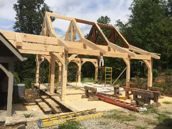 Timber Frame Boathouses and Pavilions